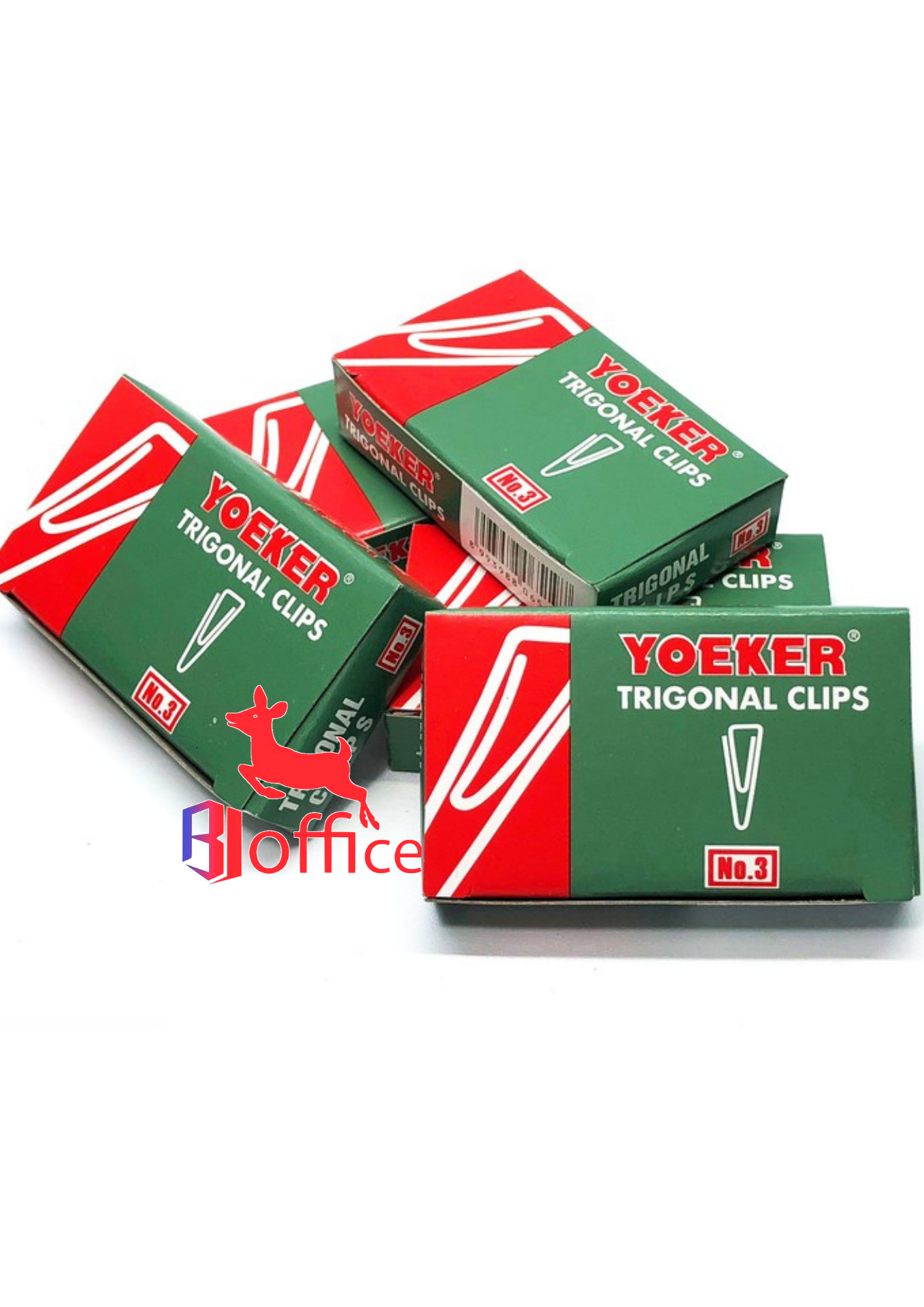 Paper Clip Trigonal / Klip Kertas Trigonal No. 3 Yoekker (25 mm ...