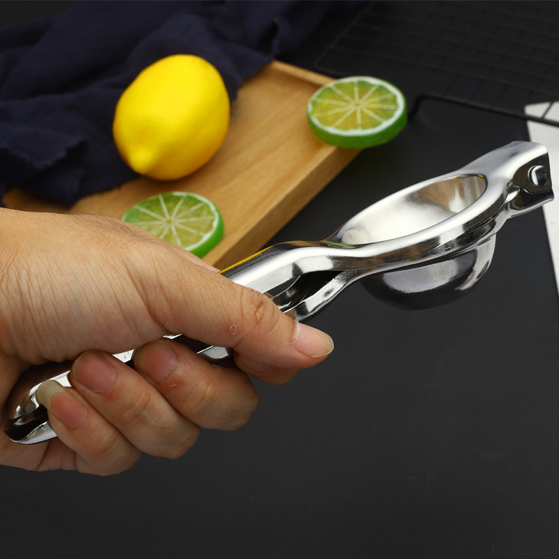 Stainless Steel Hand Press Lemon Orange Lime Citrus Fruit Squeezer ...