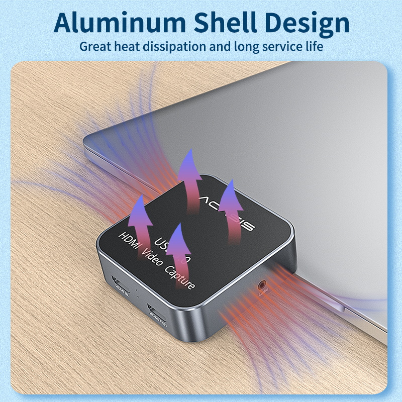 ACASIS HDMI to USB3.0 HD Video Capture Card HDMI 4K60 Input to HDMI ...