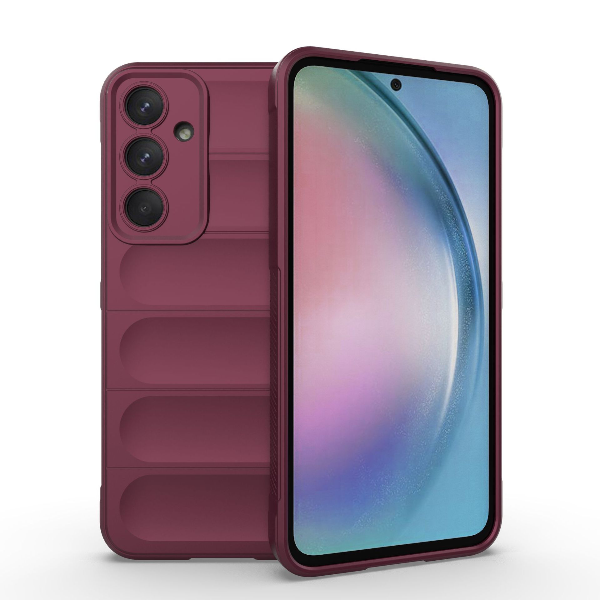 Samsung Galaxy A55 Phone Case,Soft TPU ShockProof Phone Case Cover for ...