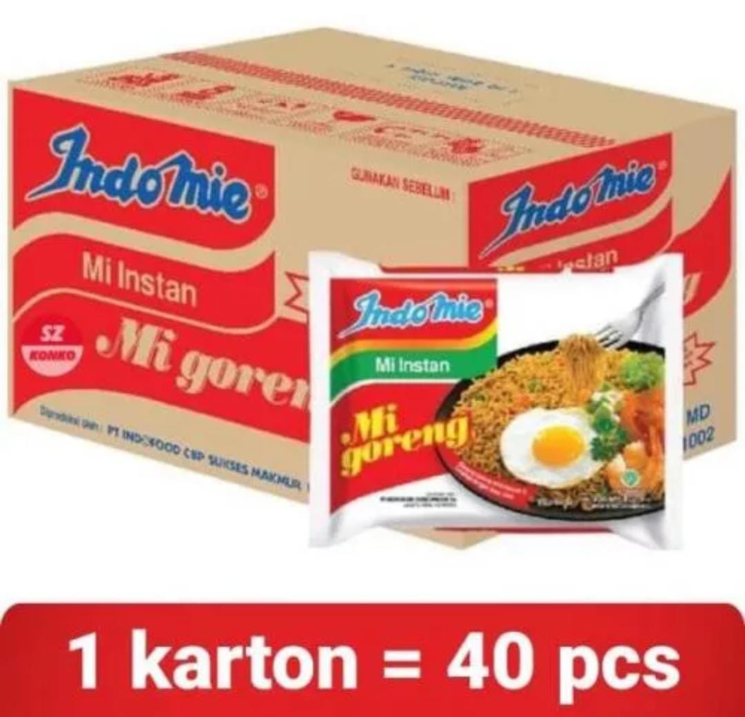 【Flash Sale】1 Dus/40 bungkus Indomie Goreng Spesial Asli Original 85 gr ...