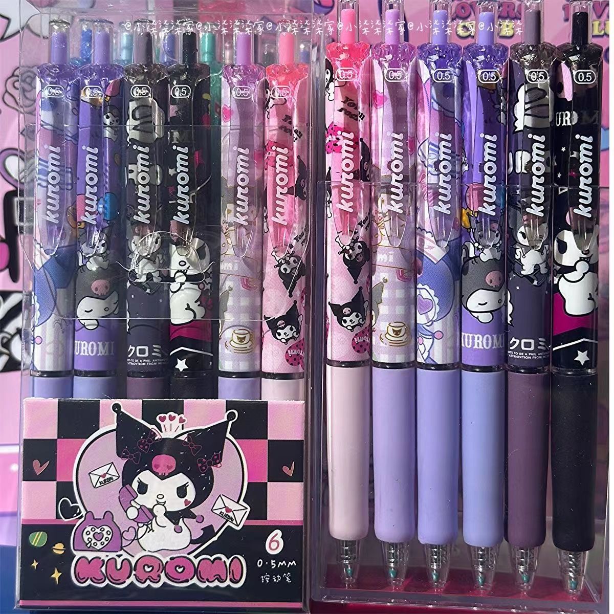 Sanrio Ins Kuromi Press and Use Students To Quickly Brush Question Pens ...