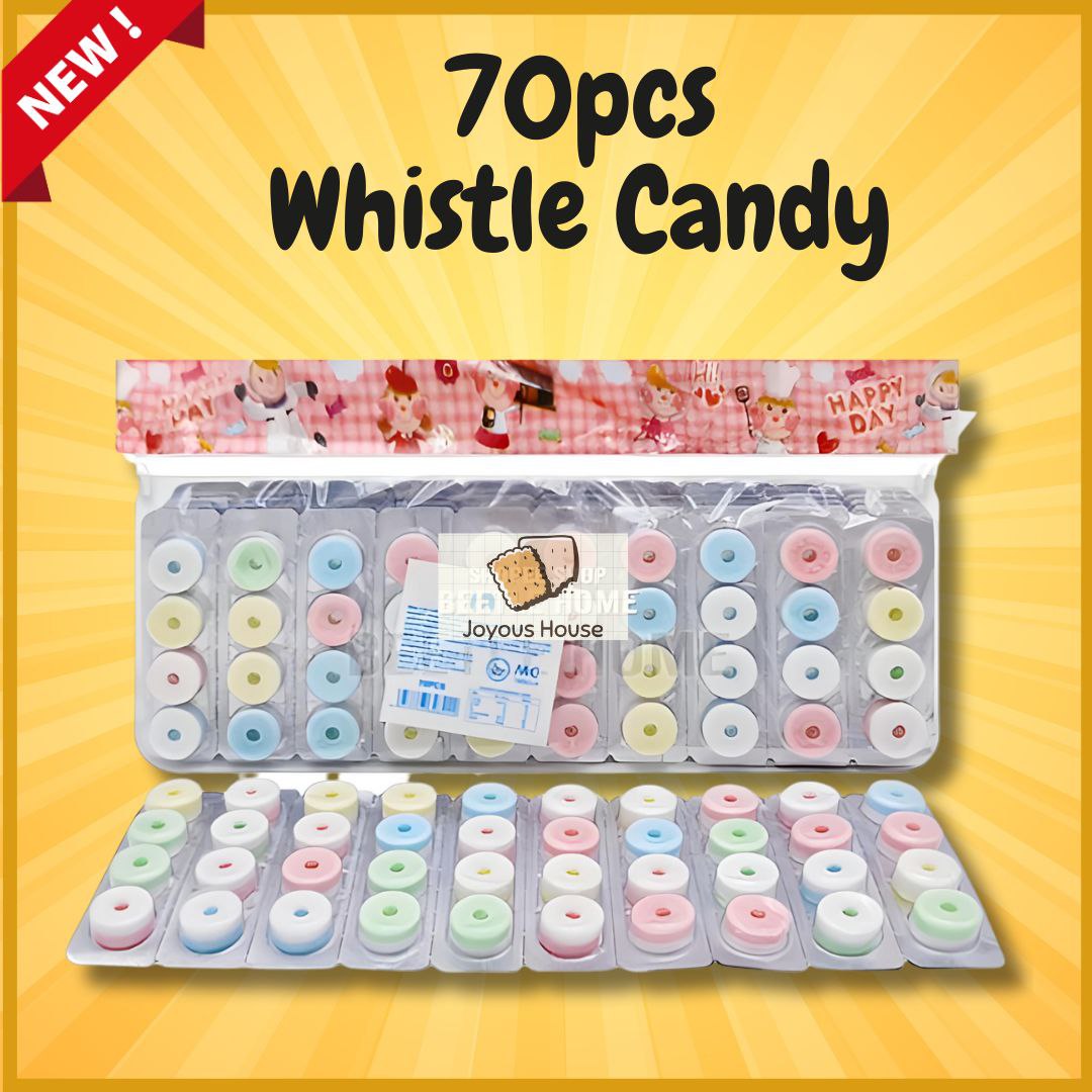 Whistle Candy PiPi candy party goodies joy 70pcs | Lazada