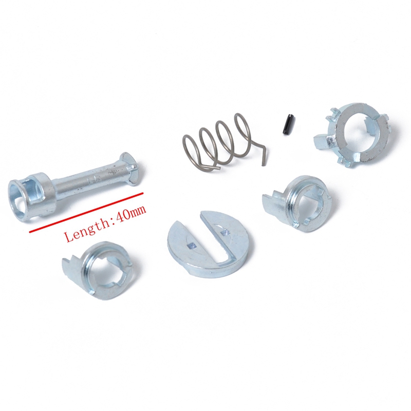 Car Front Left & Right Door Lock Cylinder Repair Kit Replacement ...