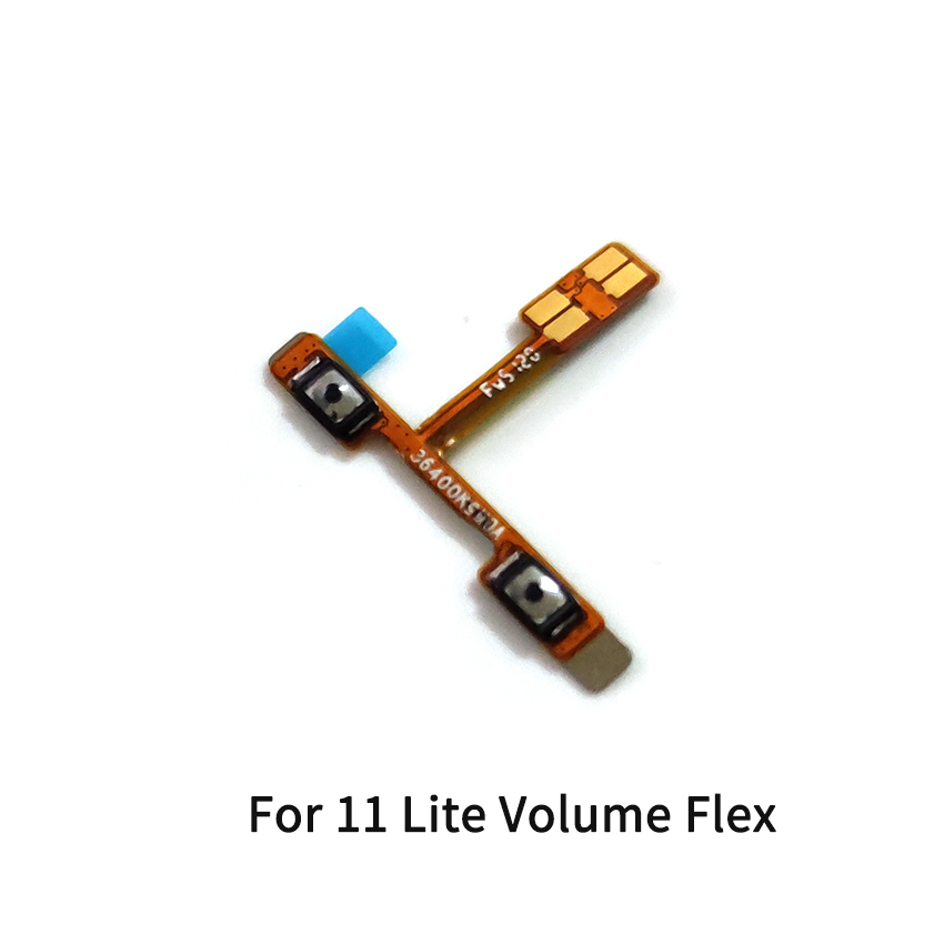 For Mi 11 Lite / 11 / 11 Pro Ultra Power Volume Button Flex Cable Side ...