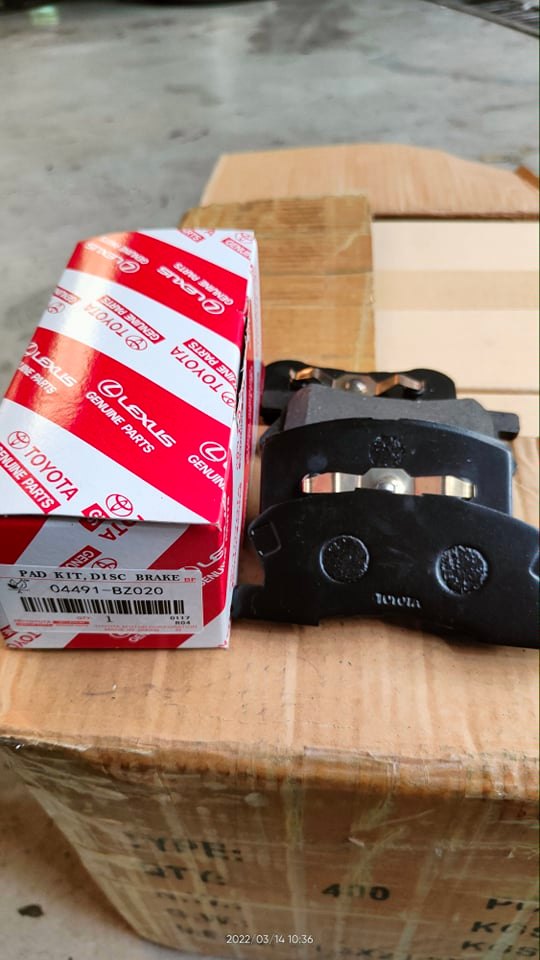 BRAKE PAD FA 04491-BZ020 TOYOTA WIGO 2012-2017 | Lazada PH
