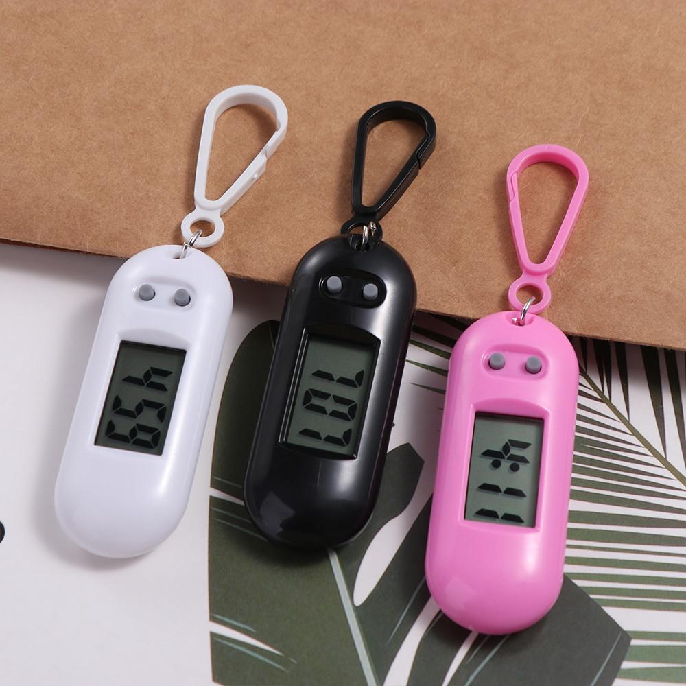 Backpack Watch Key Display Digital Electronic Clock Keychain Oval Watch ...