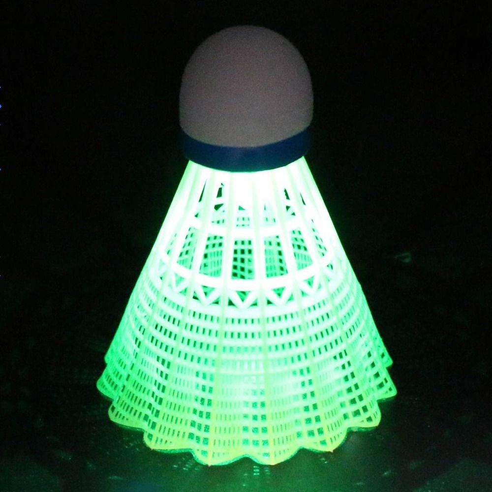 Training Light-up LED Badminton Glowing Colorful Luminous Badminton ...