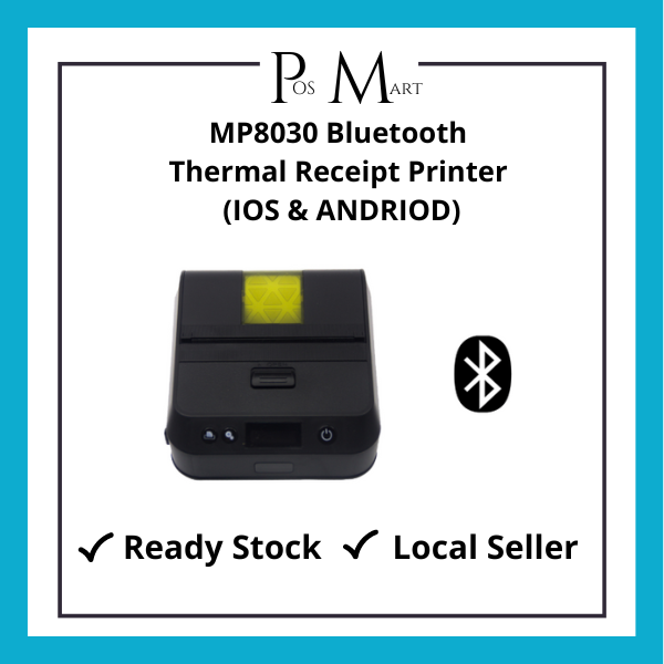 MP8030 Bluetooth Thermal Receipt Printer (ANDROID) | Lazada