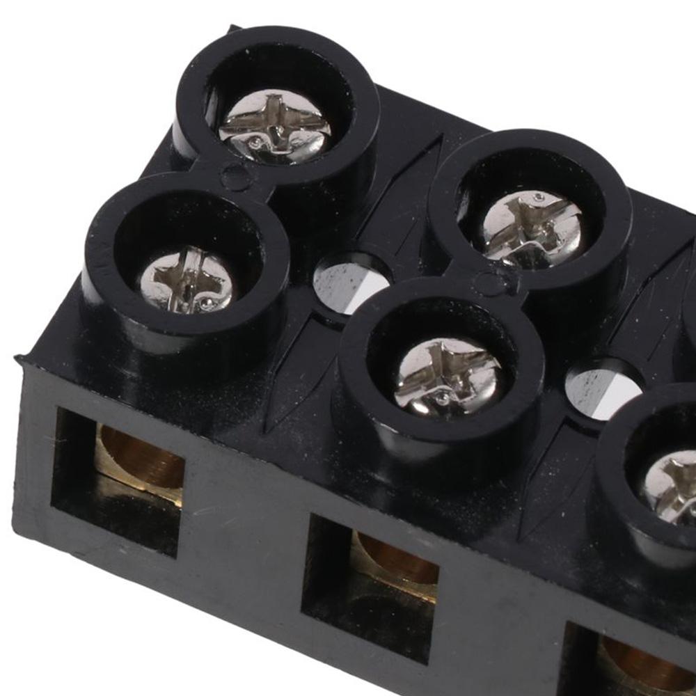 Terminal Post 500V Terminal Block 60A Dual Row Screw Electric Barrier ...