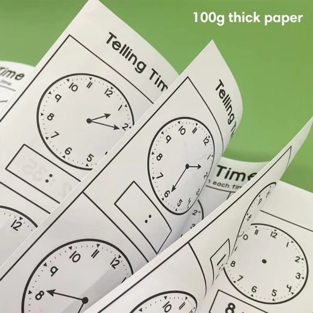 Stick Figures Exercise Time Cognition Book Painting Stationery ...