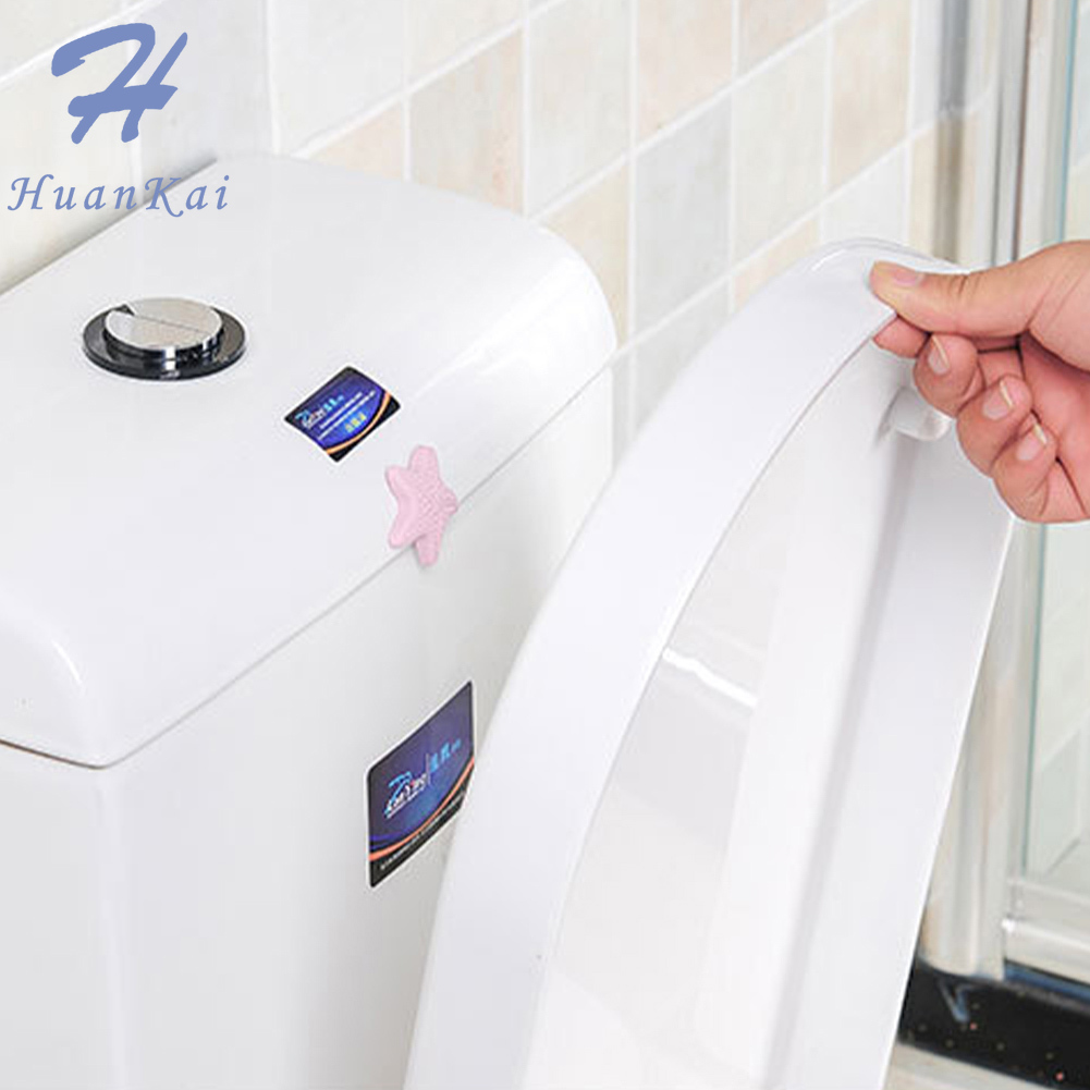 Huankai 1PC Wall Protectors Self Adhesive Rubber Stop Door Handle Bumper Guard Stoppe Luminous ...