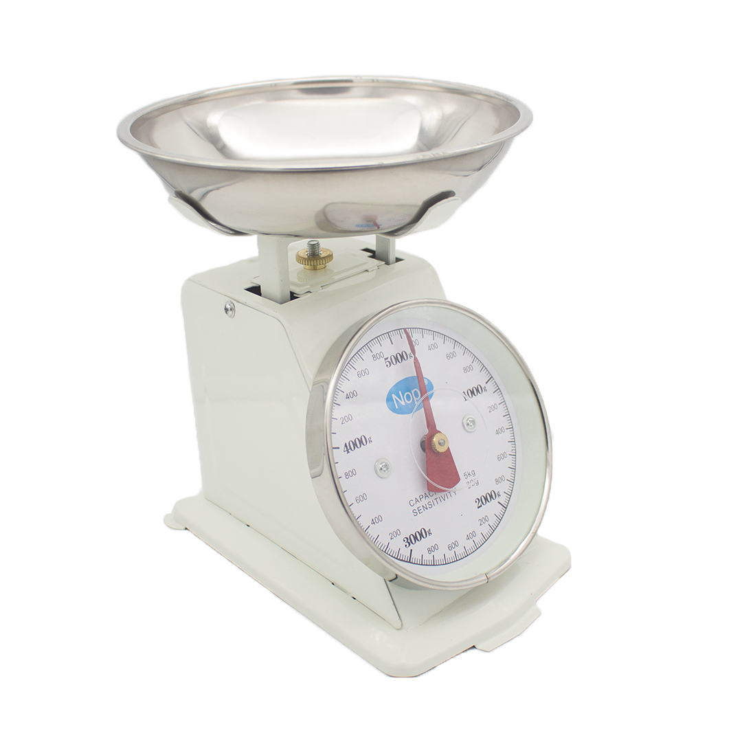 5KG Weighing Scale Mechanical Kitchen Weighing Spring Scale Stainless ...