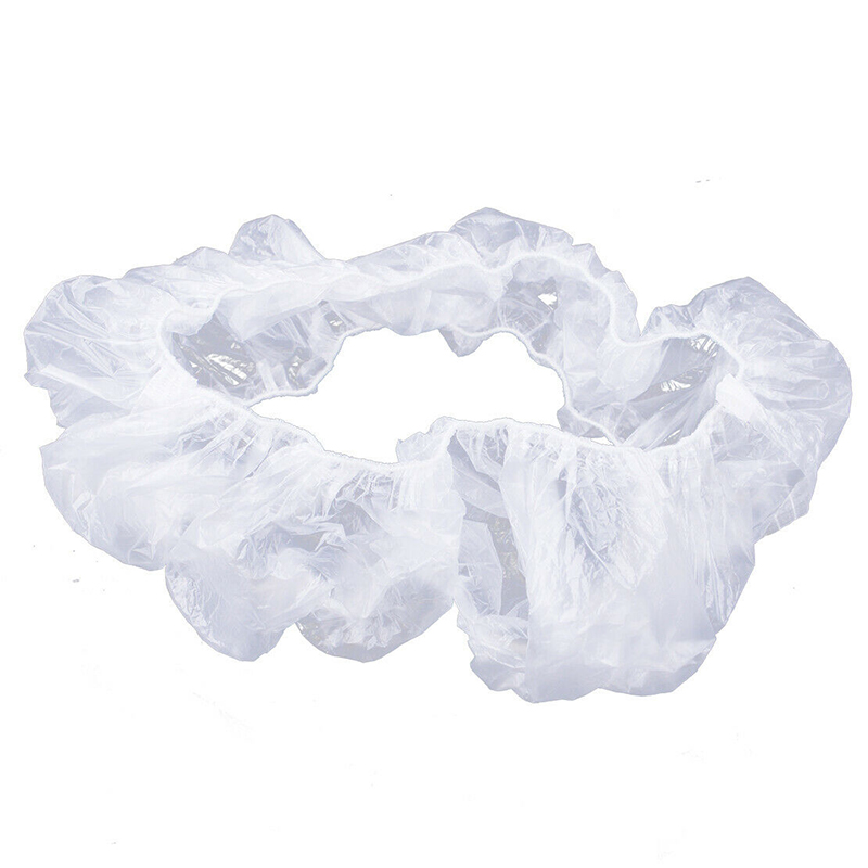 20Pcs Universal Clear White Plastic Disposable Steering Wheel Cover For ...