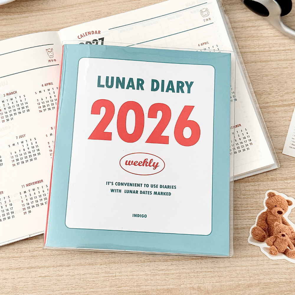 Lightweight 2026 Schedule Life Planner Book Minimalist with Calendar ...