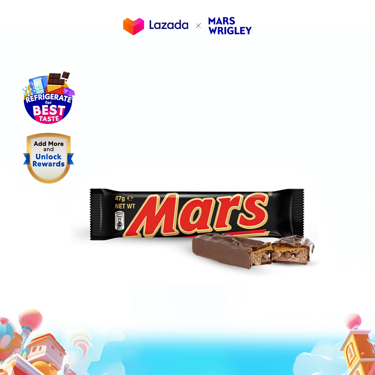 MARS Caramel Bar Single 47g Chocolate / Milky / Snacks | Lazada Singapore