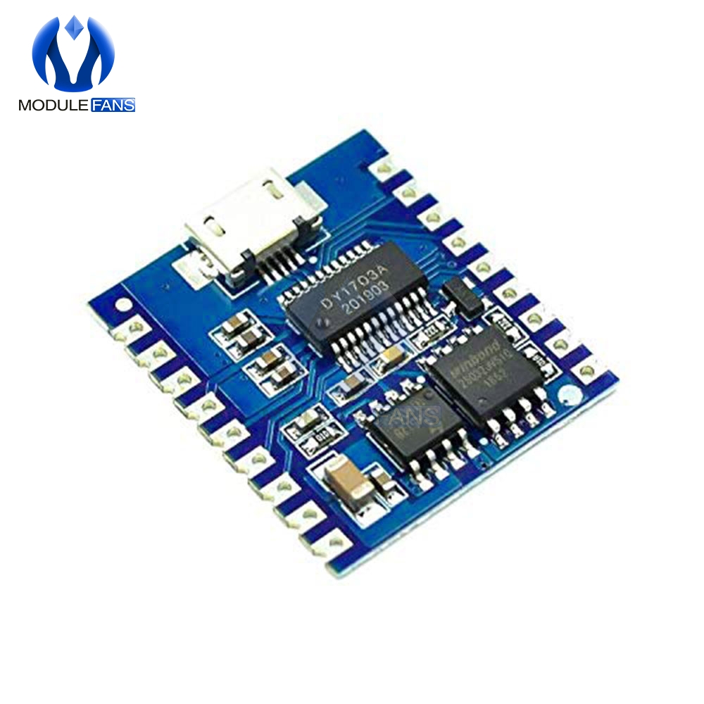 Audio Module Mini MP3 Player IO Trigger Micro USB Download 4MBytes ...