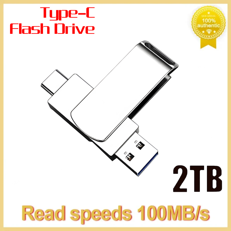 USB Flash Drive 2TB USB 3.0 Mini Pendrive 1TB 512GB 256GB 128GB Type-C ...