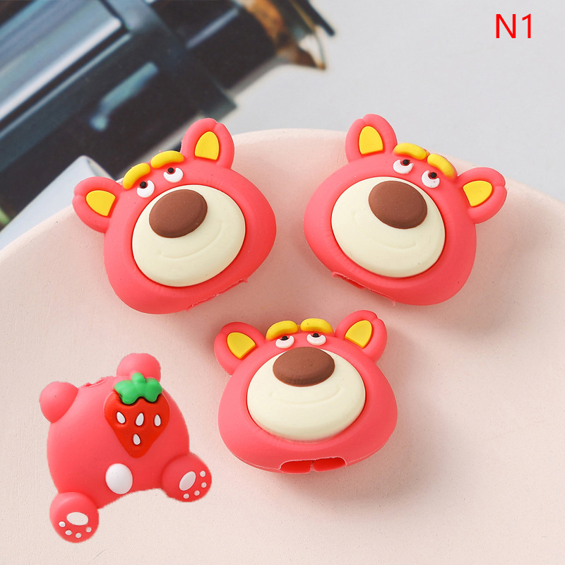 Animal Type C Cable Protector Cute Cartoon Data Line Cord Lovely ...