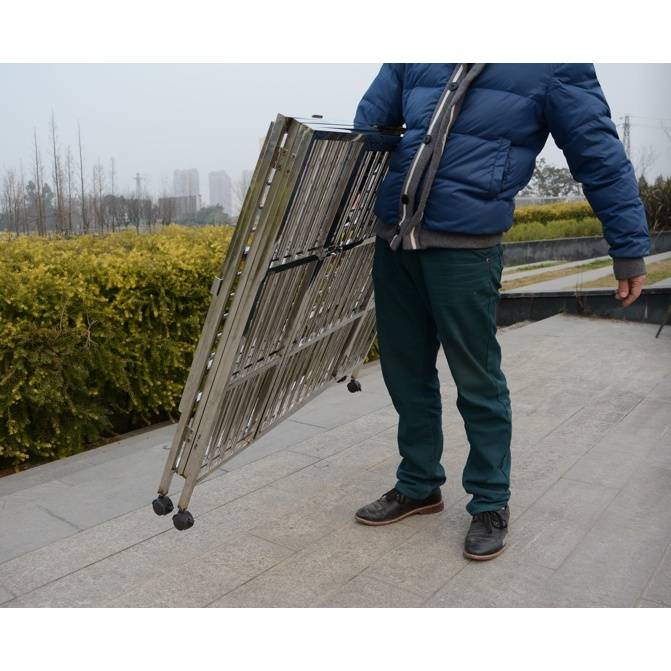 P267 กรงสแตนเลสพับได้ กรงสัตว์เลี้ยง กรงหมา กรงแมว คอกสัตว์เลี้ยง - ThaiYina - ThaiPick