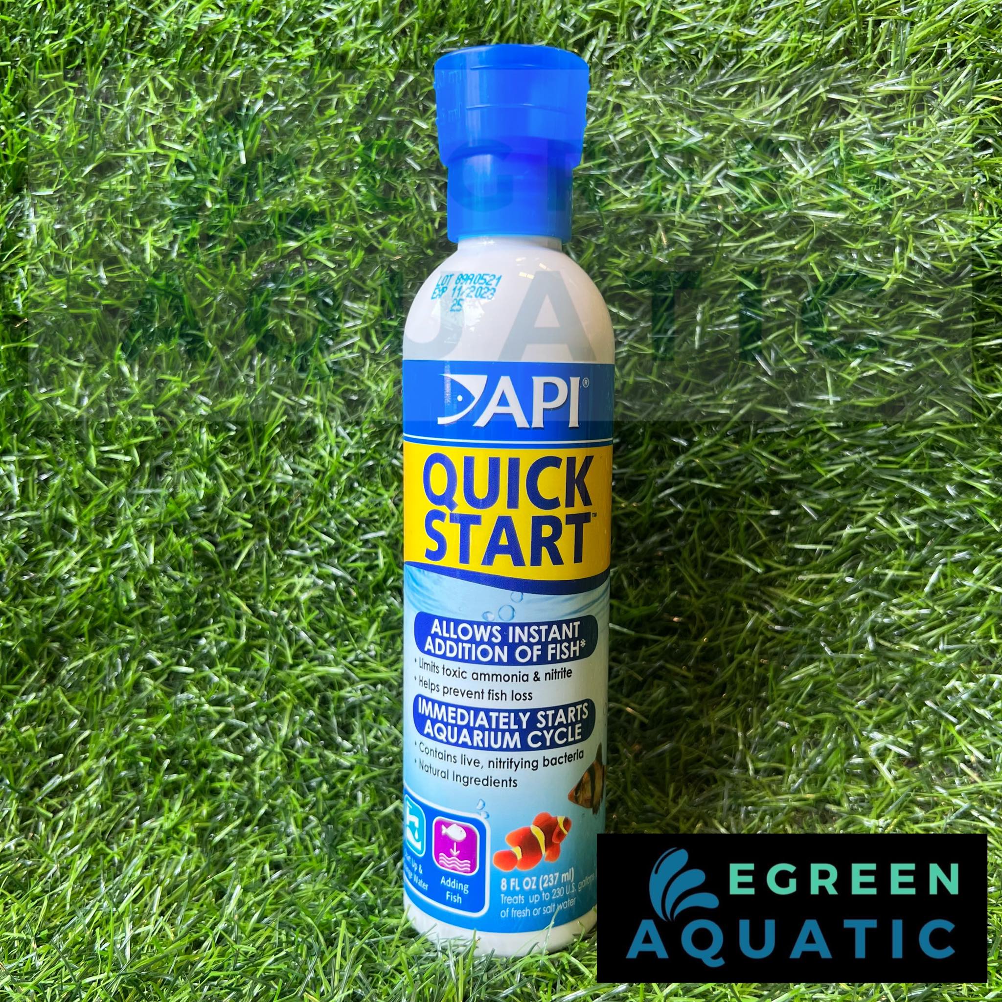 API Quick Start (1oz) 30mL | Aquarium Cycle Anti Chlorine Fish Protects ...