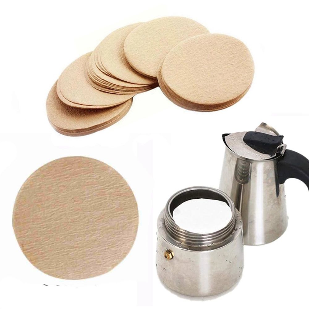 Per Pack 56mm/60mm/68mm Moka Pot Dripper Kitchen Tools Coffee Filter ...
