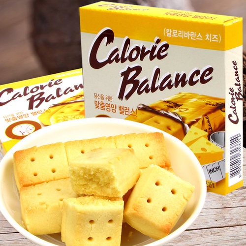 🇰🇷 Korea Haitai Calorie Balance Cheese Snacks 76g 韩国 海太 奶酪饼干芝士味 76g ...