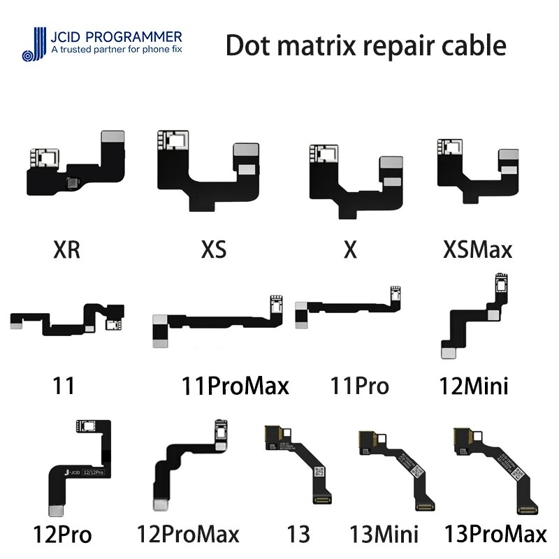 JC Dot Matrix Cable For iPhone X/XR/XS 11/12/13/14 Pro Max Mini Dot ...