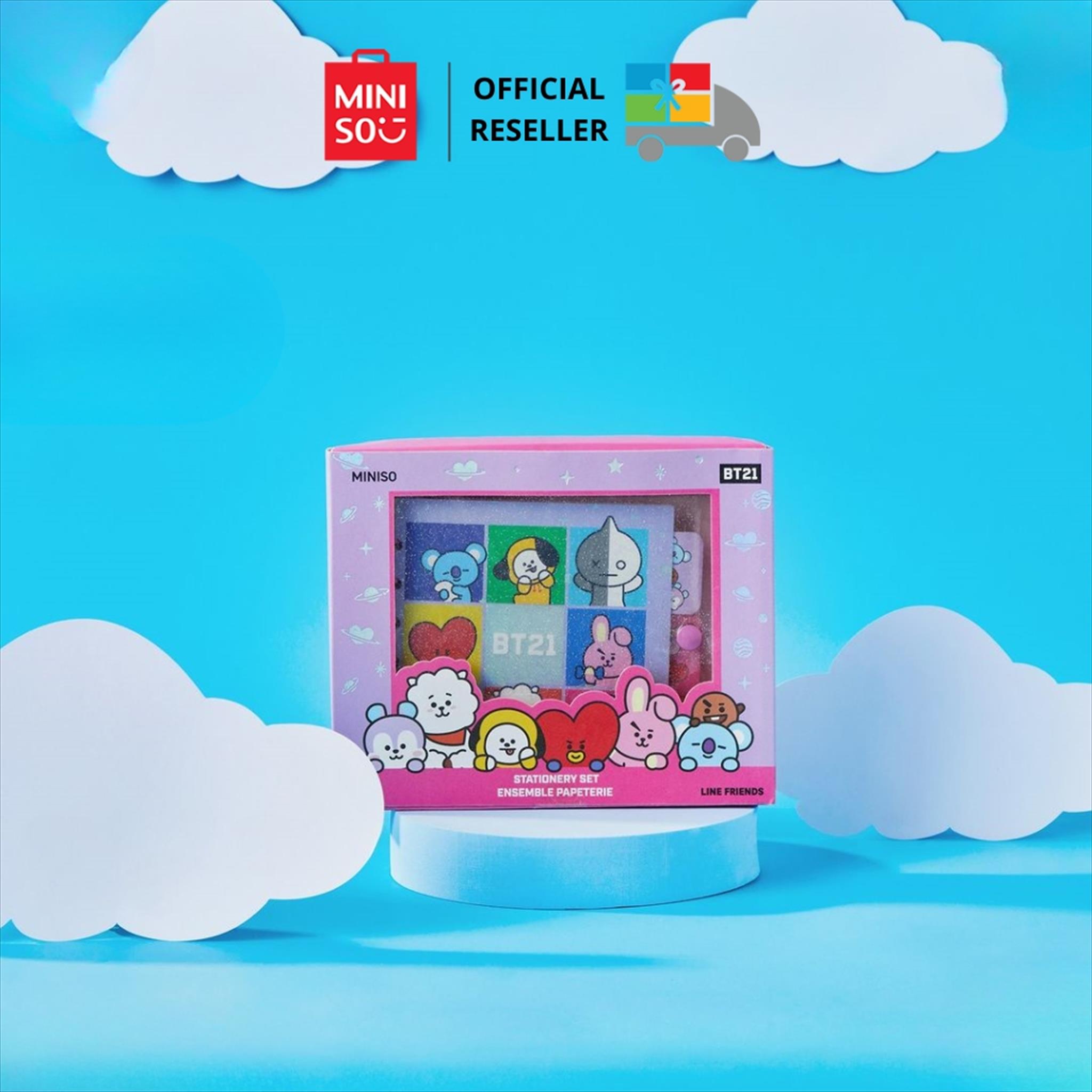 MINISO x BT21 Collection LOOSE-LEAF BOOK SET / STIKER (KOTAK UNGU ... MINISO x BT21 Collection LOOSE-LEAF BOOK SET / STIKER (KOTAK UNGU ...