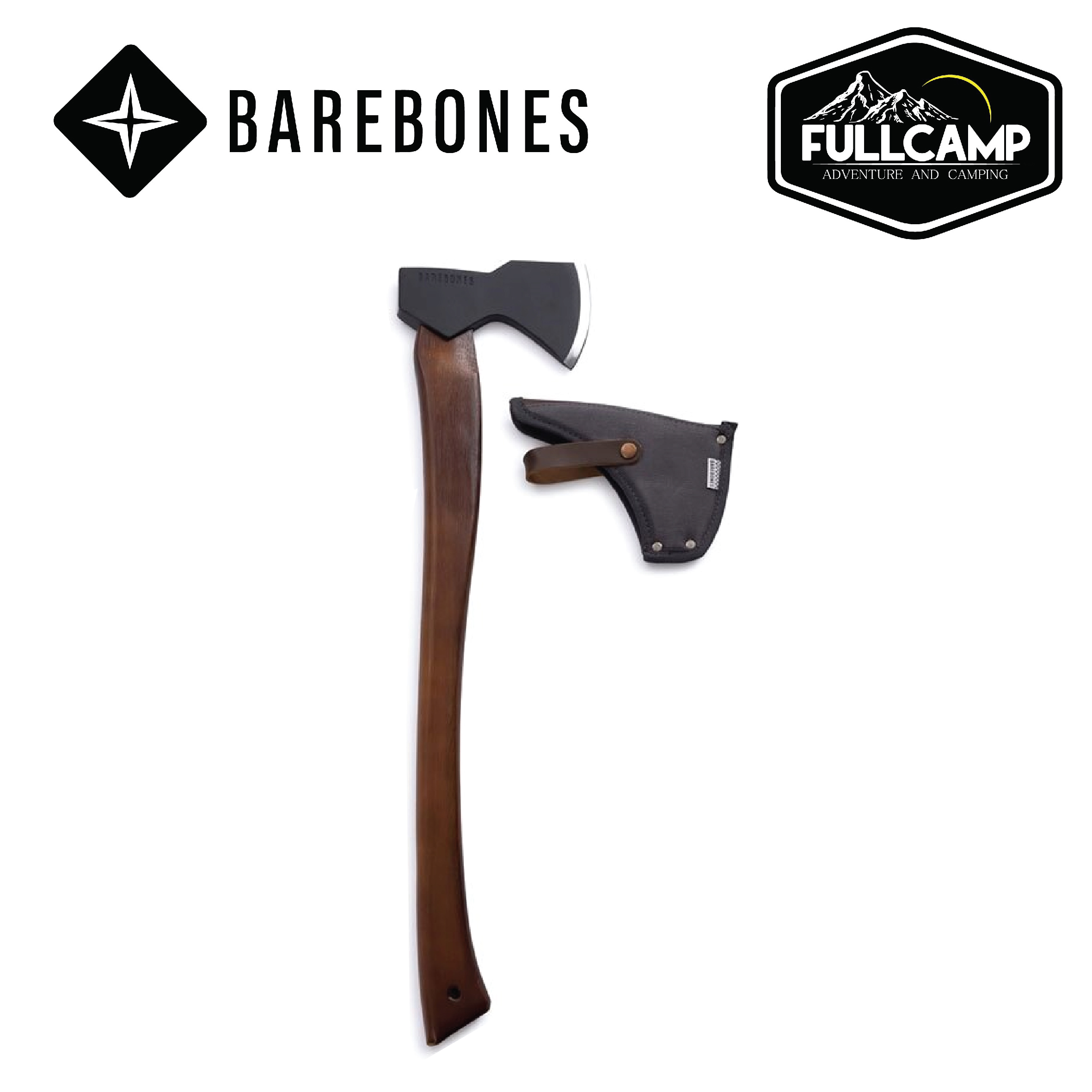 Barebones Felling Axe - Full Camp - ThaiPick