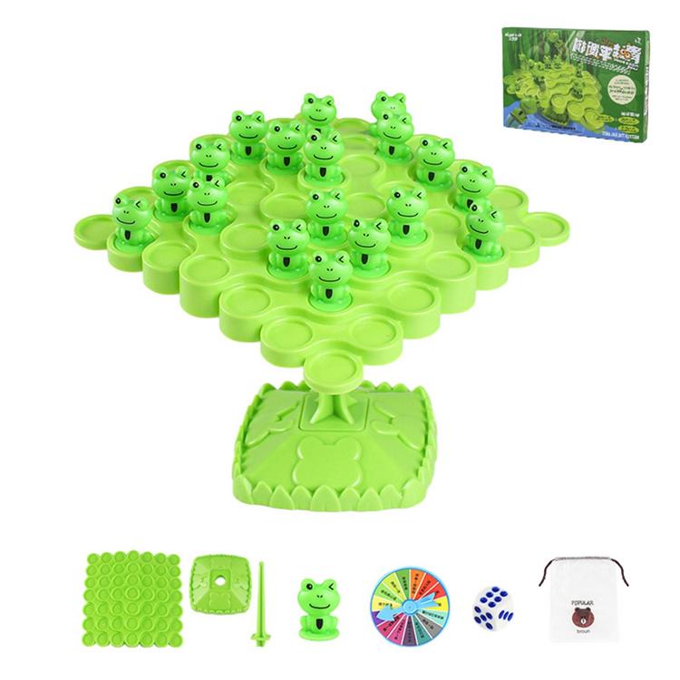 Balance Board Game Counting Tree Frog Board Game Educational Number Toy ...