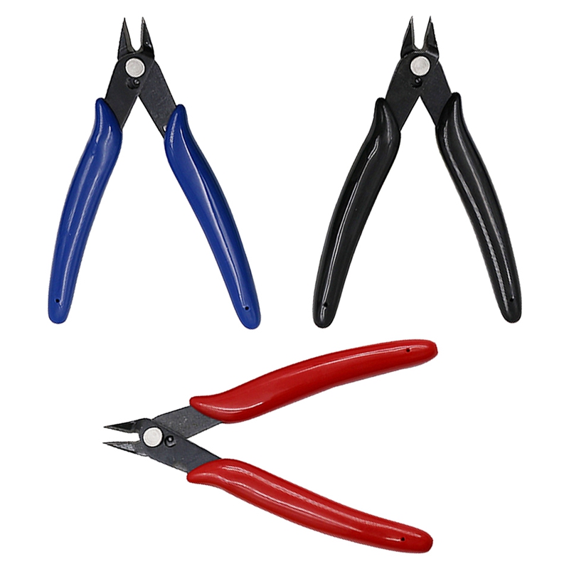 Diagonal Pliers 3.5 Inch Mini Wire Cutter Small Soft Cutting Electronic ...