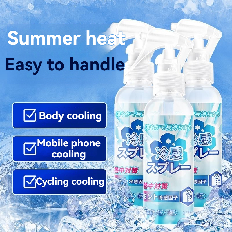 Cool in summer spray cooling spray Body cooling spray clothing cooling ...
