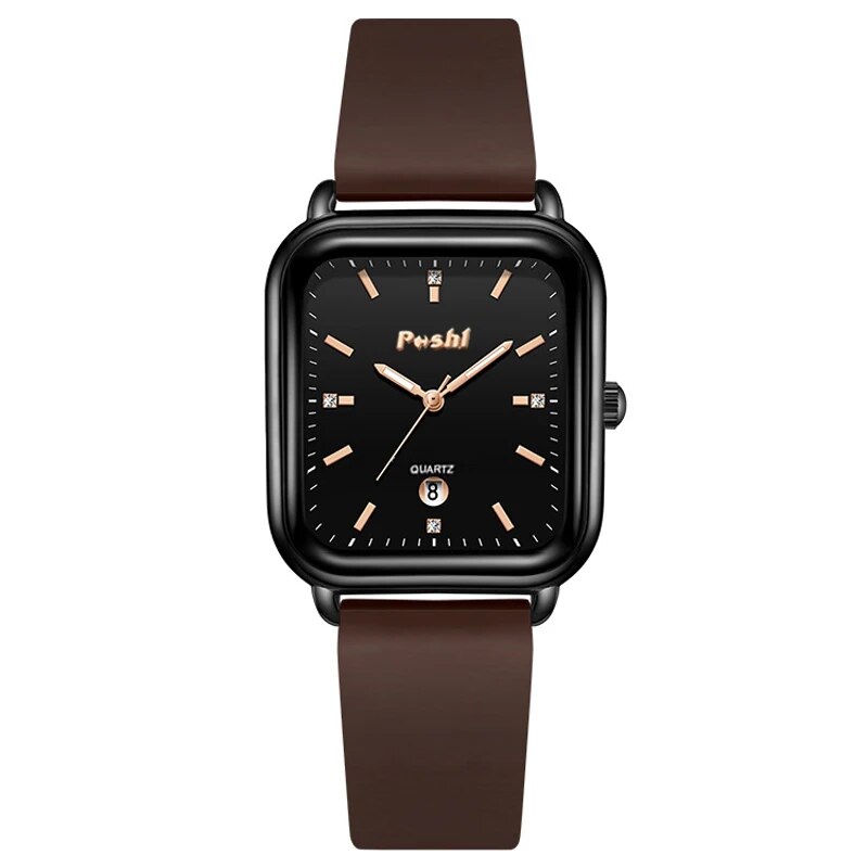 POSHI นาฬิกาแฟชั่นสำหรับผู้หญิงใหม่ Jam Tangan Digital สมาร์ทผู้หญิง ...