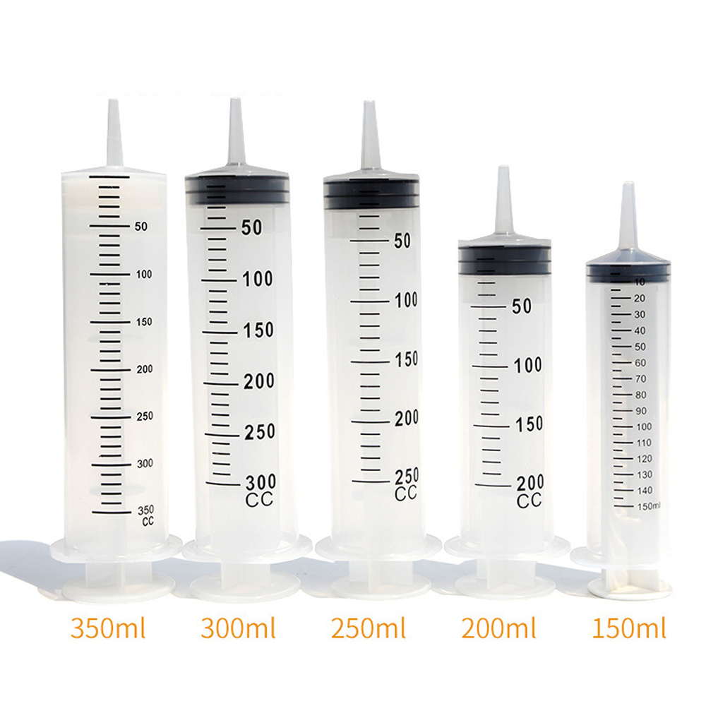 ราคาถูกสุด ไซริ้ง Syringe สลิ้ง กระบอกฉีดยา 100ml/150ml/200ml/300ml/500ml - MixASale