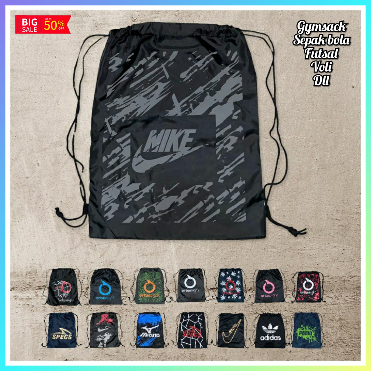 ( TERBARU ) TAS SERUT MOTIF \ TAS SPORT MOTIF TERBARU \ TAS OLAHRAGA ...