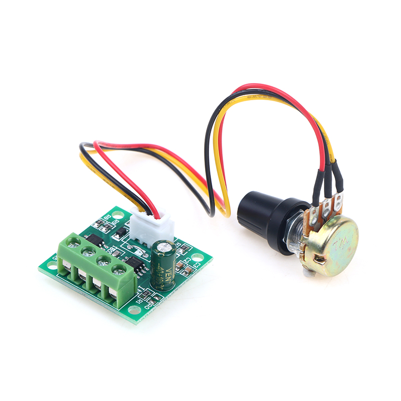 Adjustable Driver Board DC Motor Speed Controller PWM 1803BK 1.8V 3V 5V ...