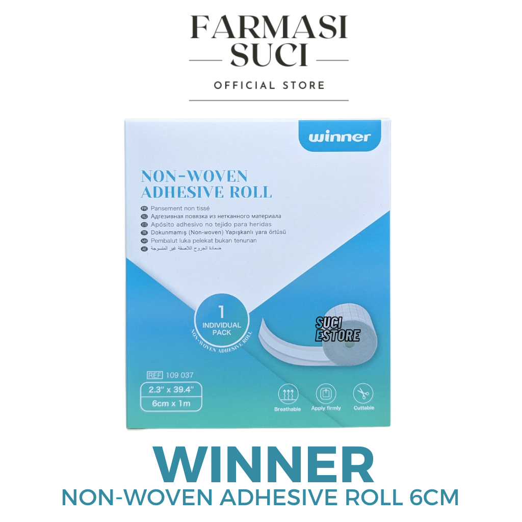 Winner Medical Nonwoven Adhesive Wound Dressing 6CM / 8CM X 1M 1 ROLL ...