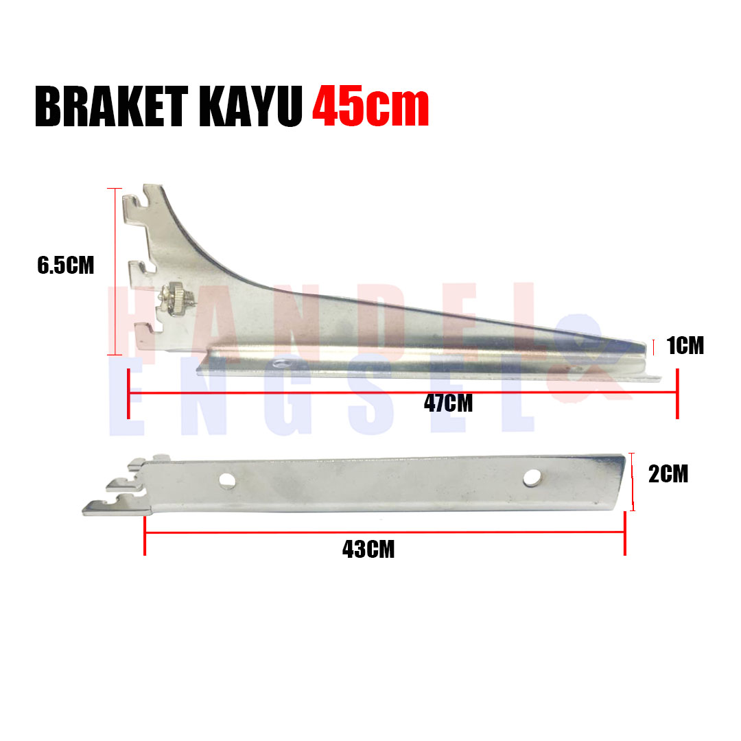 Bracket Kayu Braket Kayu Braket Triplek Bracket Penyangga Rak Dinding ...