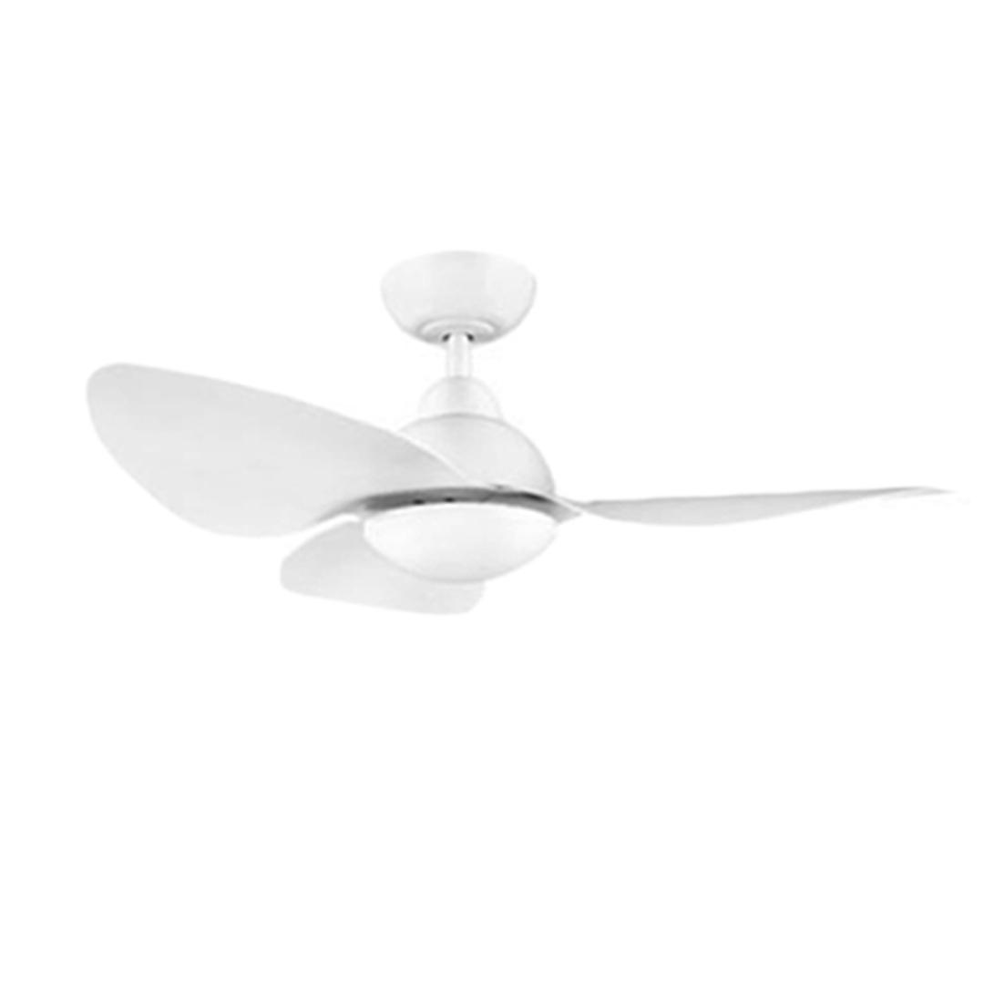Alaska Opal Slim Ceiling Fan with LED Light & Remote Control 38"/50 ...