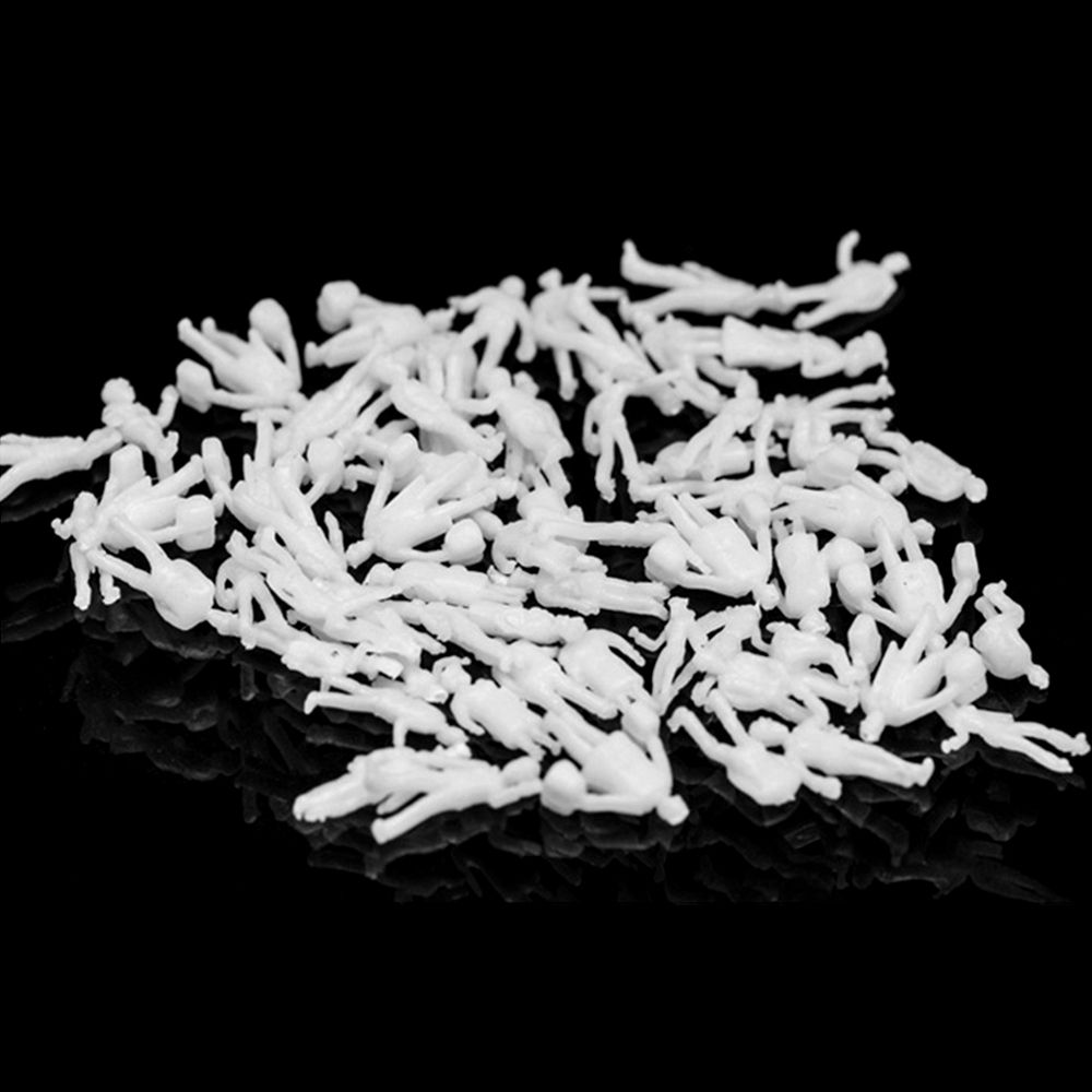 200pcs 1100150200300 Scale Model White Miniature Figures Architectural Models Human Scale