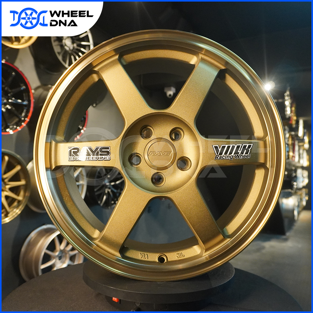 New Sport Rim RAYS VOLK RACING TE37 17 Inch 4x114.3 5x100 5H112-114.3 ...