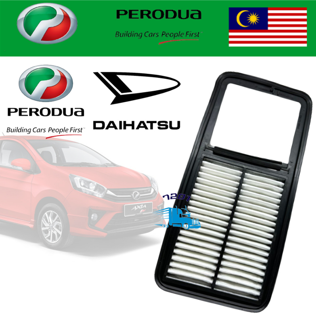 PERODUA AXIA Air Filter 17801-BZ100-001 (2014-2016) | Lazada