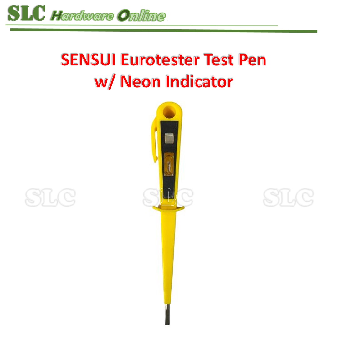 SENSUI Quality Eurotester Test Pen 150mm with Neon Indicator / Pen ...