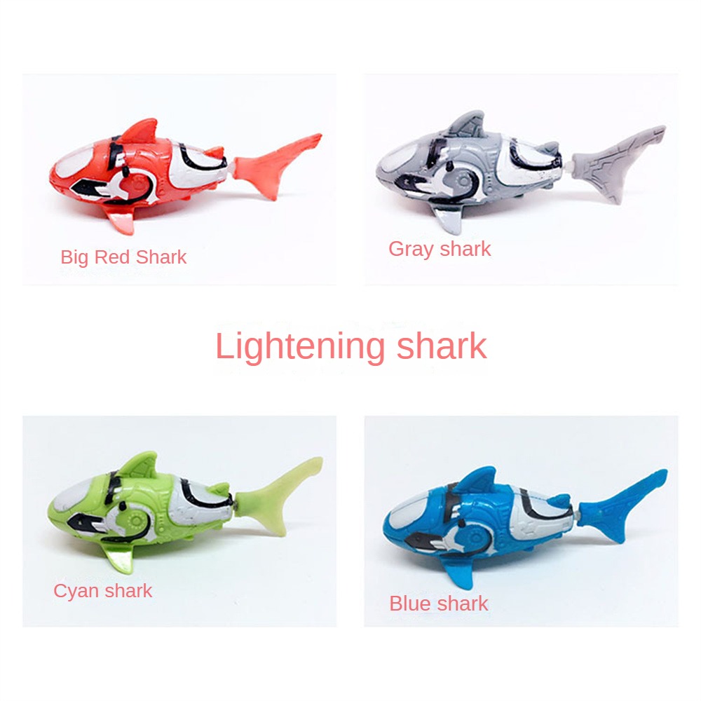 【QuillCrossing】Summer Baby Toys Light Induction Swimming Fish ...