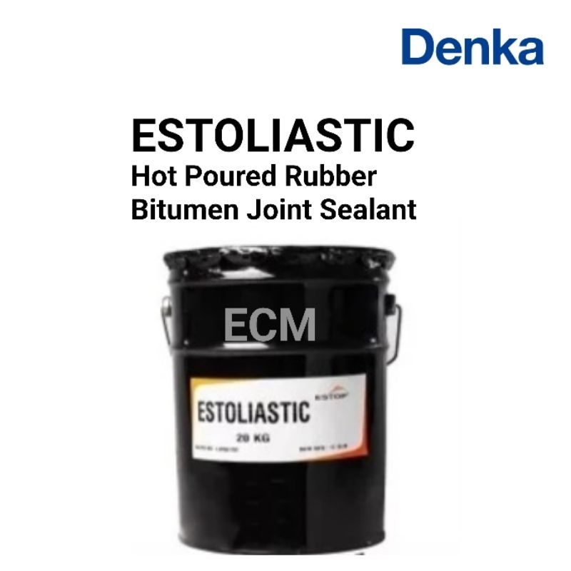 DENKA ESTOLIASTIC (20KG) - Hot Poured Rubber Bitumen Horizontal Joint ...