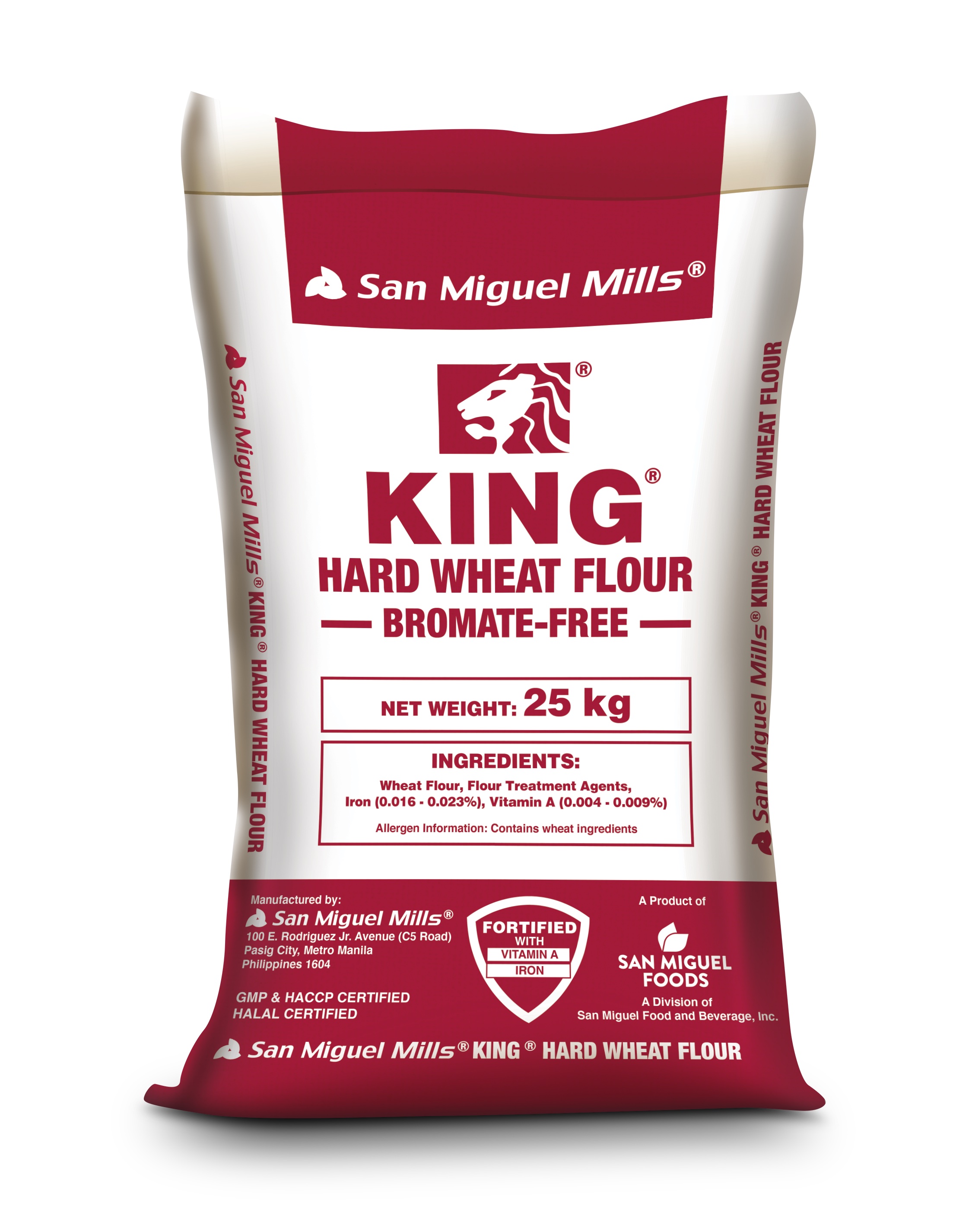 Bread Flour / 1st Class / Primera / King Hard Wheat Flour (San Miguel ...