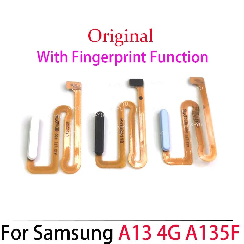 Original For Samsung Galaxy A13 4G 5G A135F A136B Home Button ...