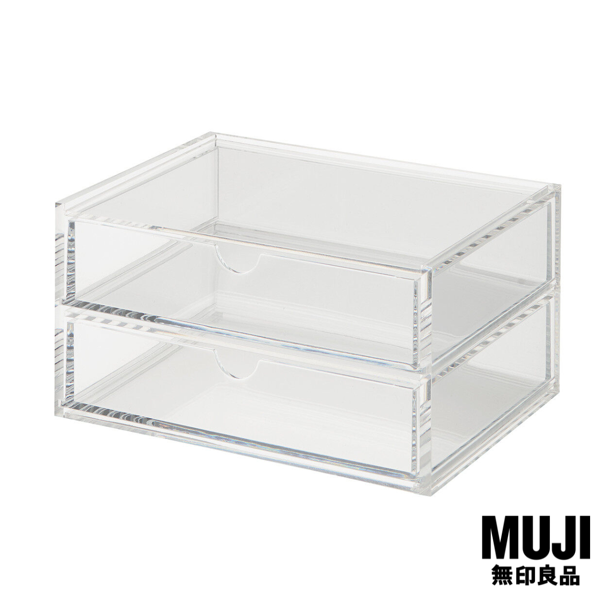 มูจิ ลิ้นชักอะคริลิก 3 ชั้น - MUJI Acrylic Case with Drawer 3 Rows ...