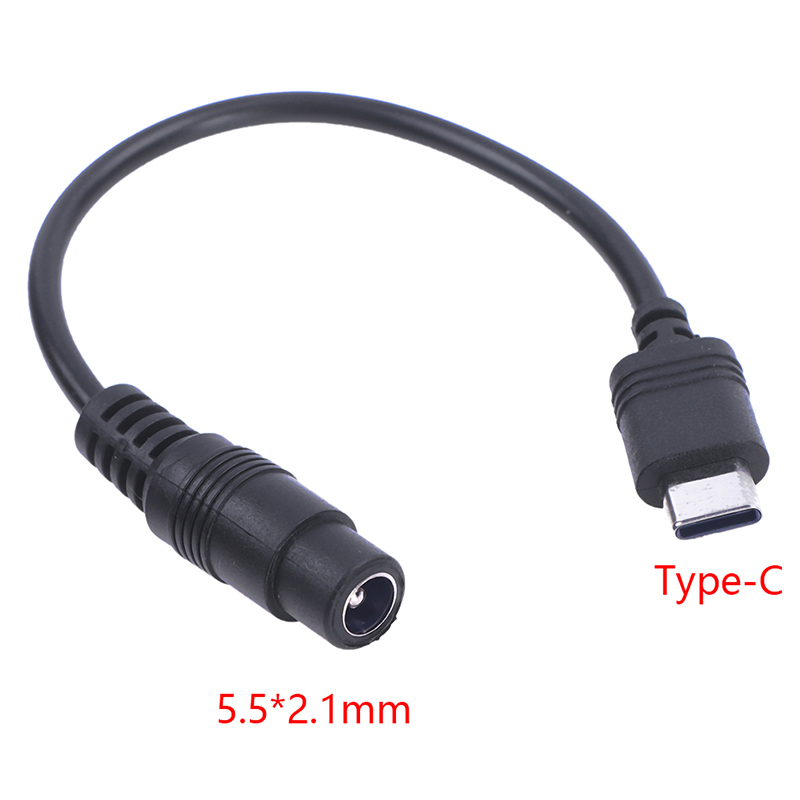 DC Type-c Female To 5.5*2.1 Female Cables 5521 Power Jack DC Power ...